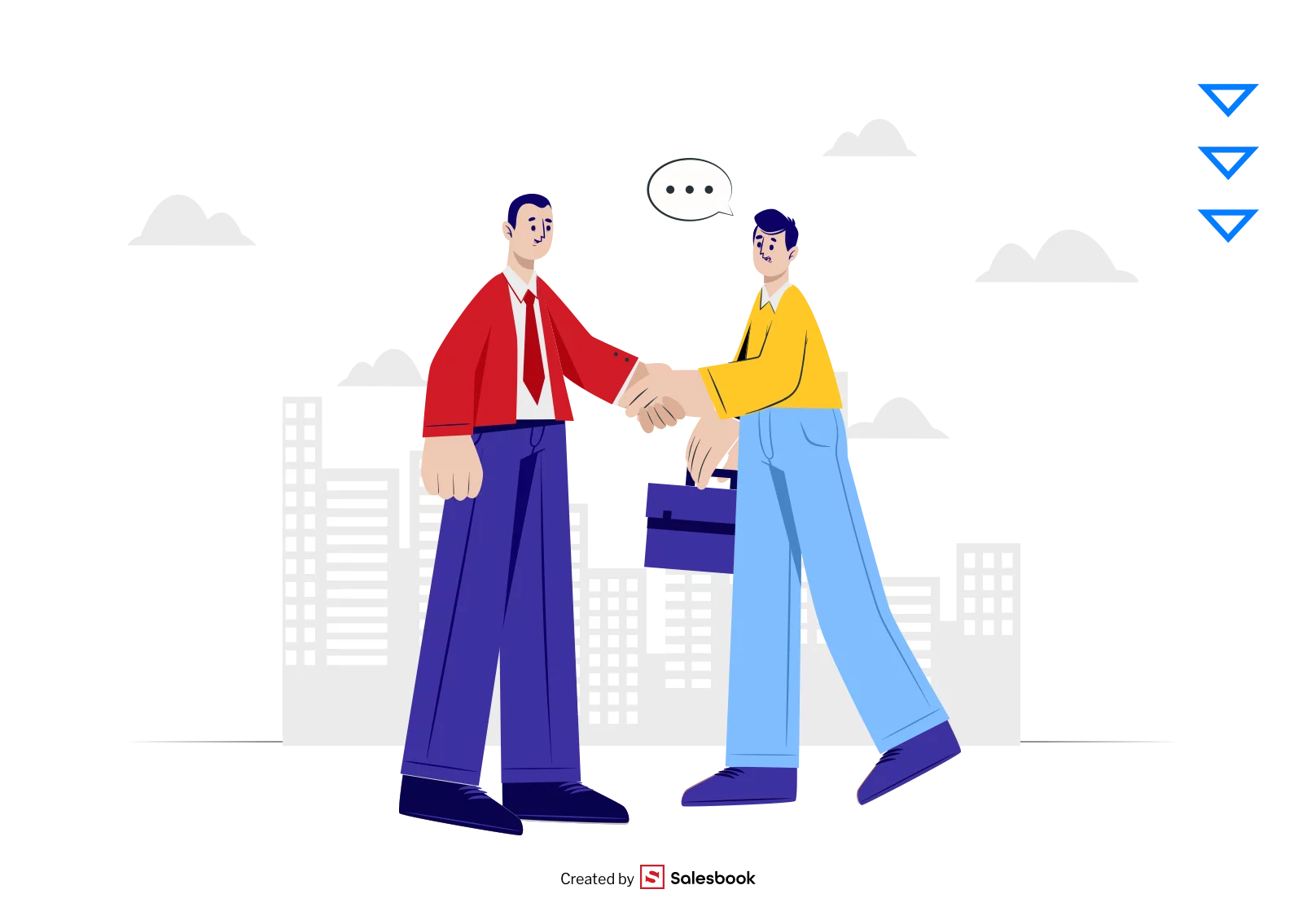 Good and effective salesperson. 10 habits of success